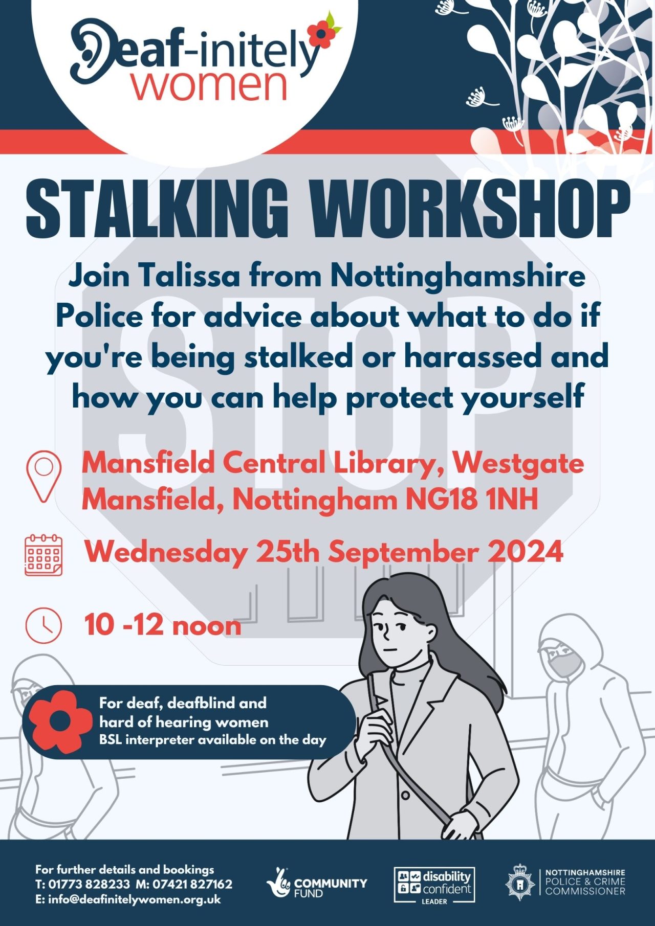 Stalking and harassment | Deaf-initely Women